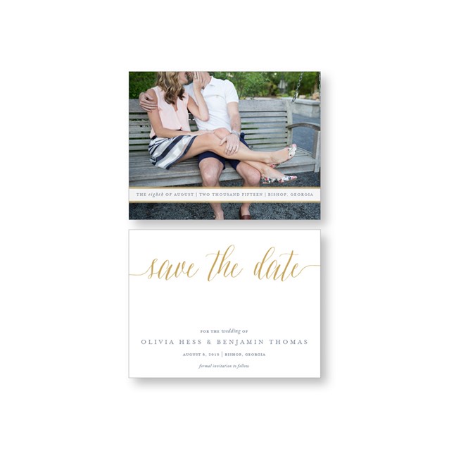 Save the Date | Paper Daisies Stationery